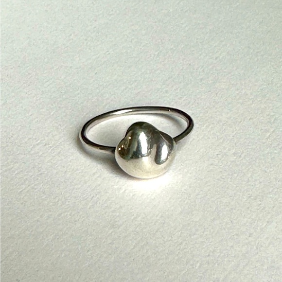 Tiffany & Co. | Jewelry | Tiffany Co Y2k Vintage Bean Ring By Elsa Peretti | Poshmark